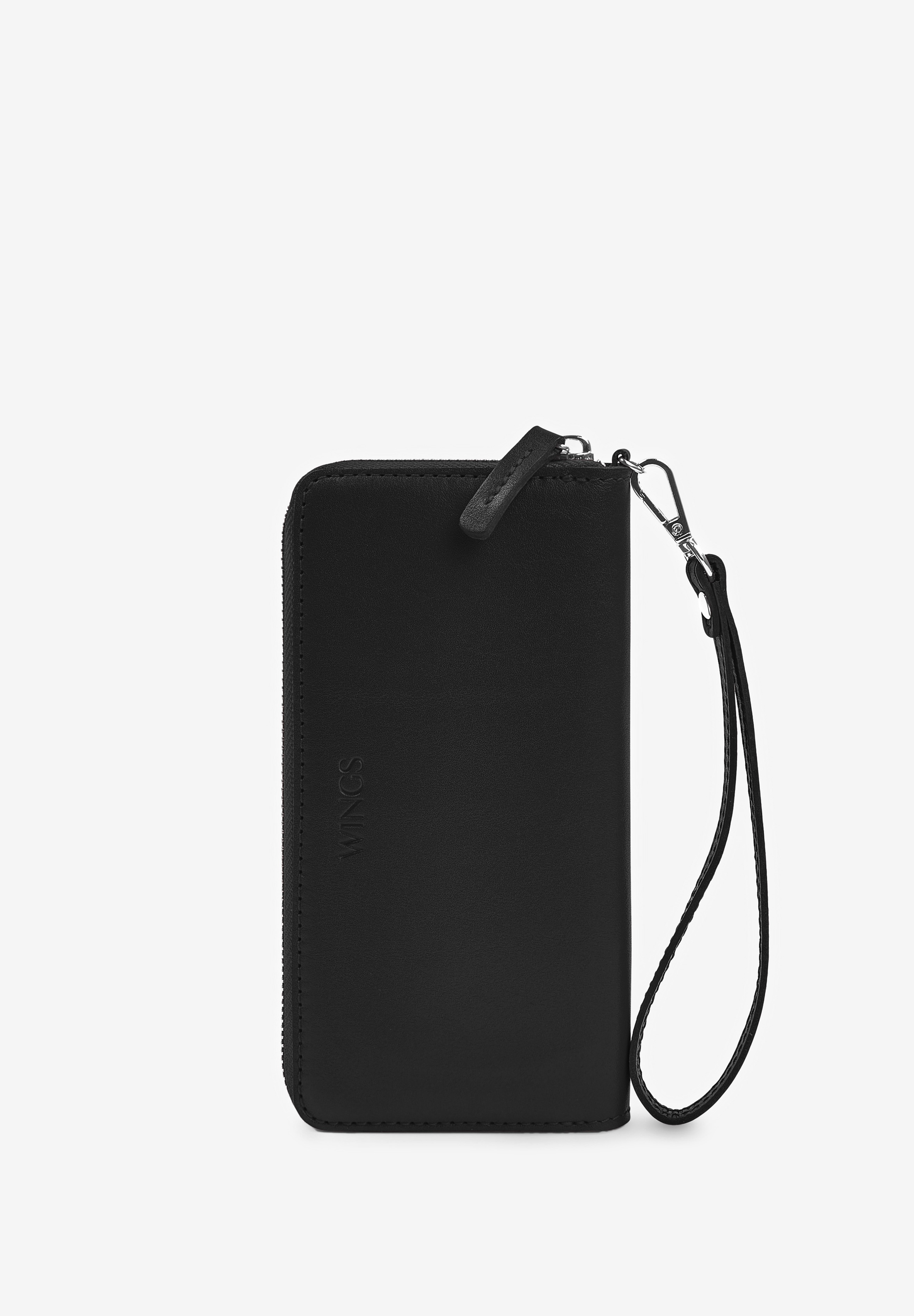 Шкіряне портмоне на блискавці Monik червоне - Купити в интернет ...